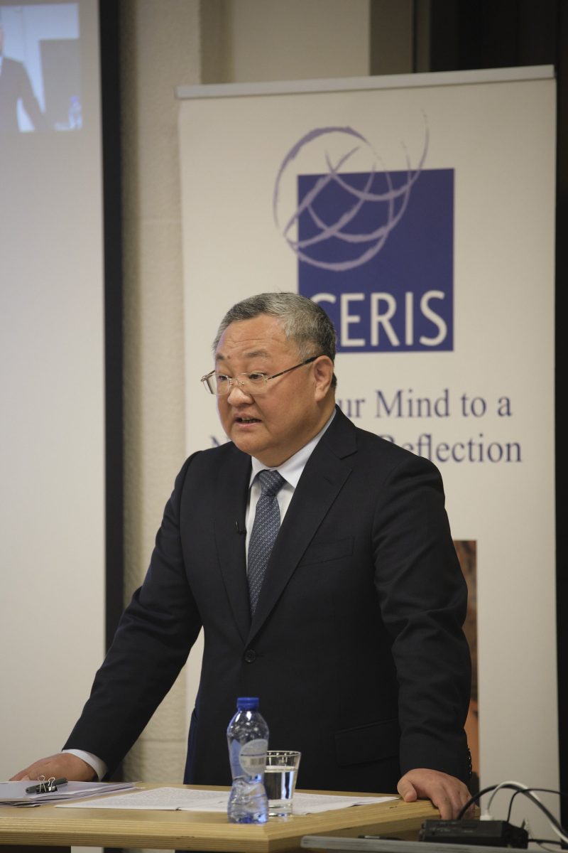 H.E. Mr. Fu Cong, October 20th, 2023 - CERIS